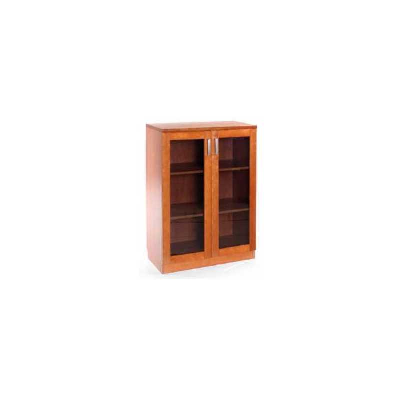 Concerto Low Cupboard with Glass Doors