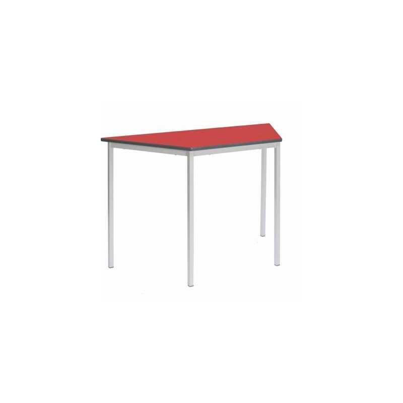 Trapezoidal Classroom Tables, Fully Welded Frame