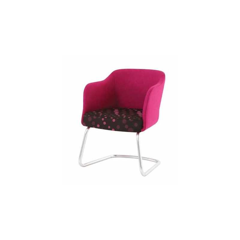 Tumble Cantilever Frame Chair made by Summit