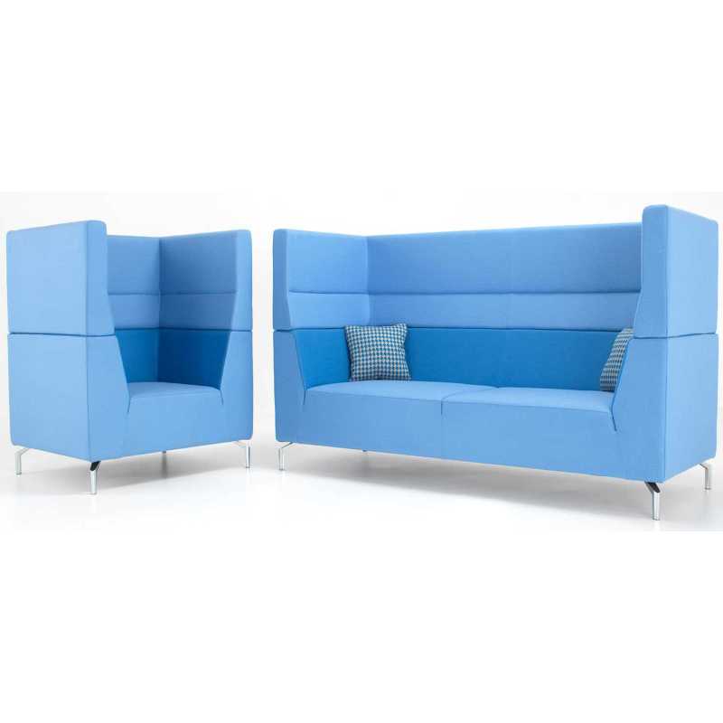 Alban High Seating. Private High Backed Office Meeting Spaces