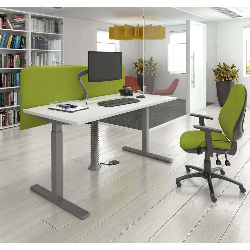 Elev8 Luxe Height Adjustable Desk, easy to use Sit Stand Desks