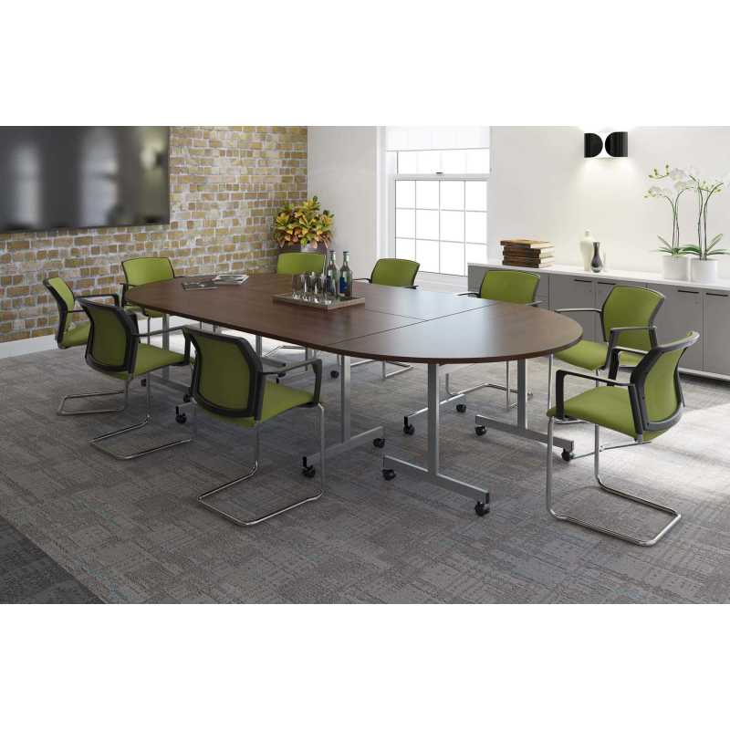 Value Folding Top Office Tables with Tilt Tops