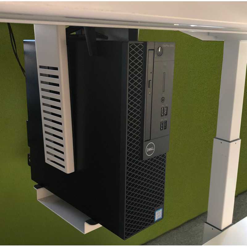 CPU Holder Keeps Your CPU off the Floor or Desk