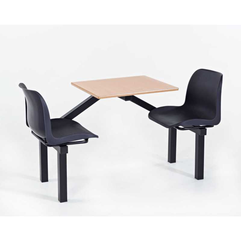 Combined Tables and Chairs for Canteens.