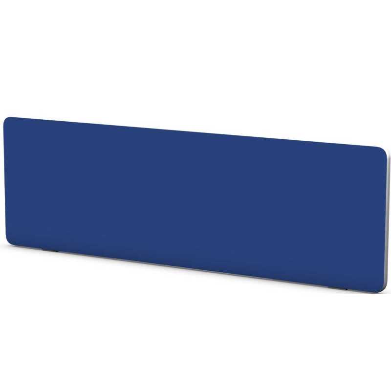 Ascend Fabric Desktop Screens, Rectangular, Wave or Curve