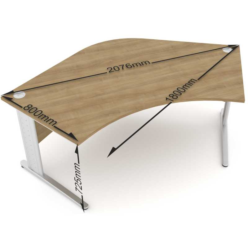 Atmosphere Delta Desk, Use as stand alone Desks or group together