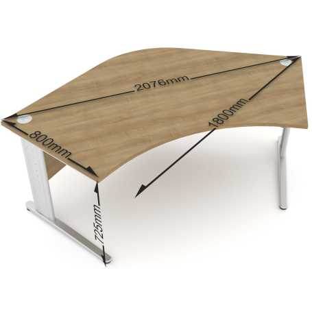 Atmosphere Delta Desk, Use as stand alone Desks or group together
