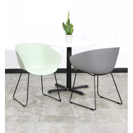 Scoot Skid Frame Chairs