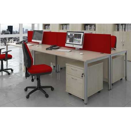Maestro Straight Bench Leg Desks