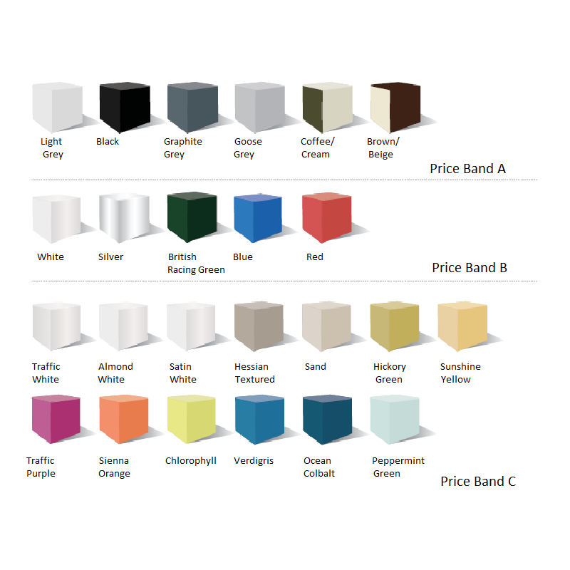 Silverline Executive Filing Cabinets