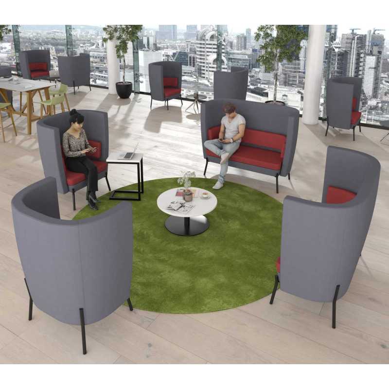Tilly High Back Enclosed Seating, Quiet Office Seating