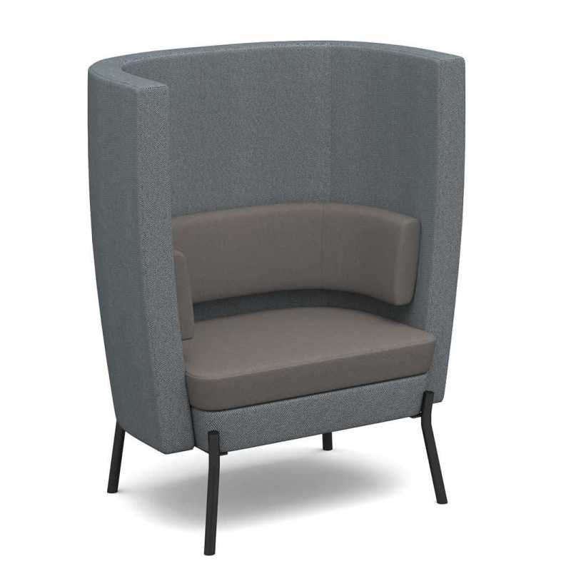Tilly High Back Enclosed Seating, Quiet Office Seating