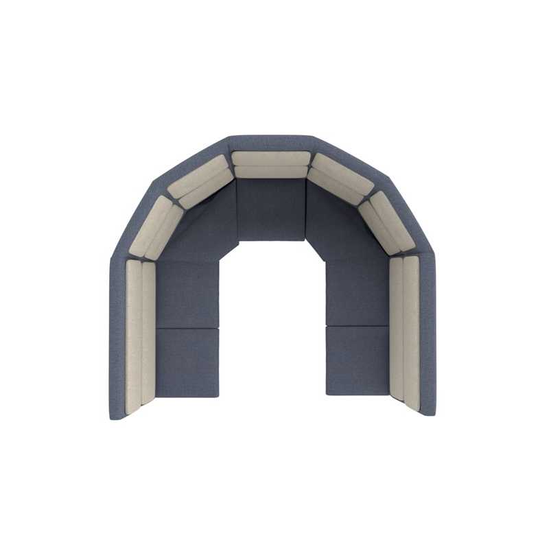 Comfort U Shaped Seating Pod