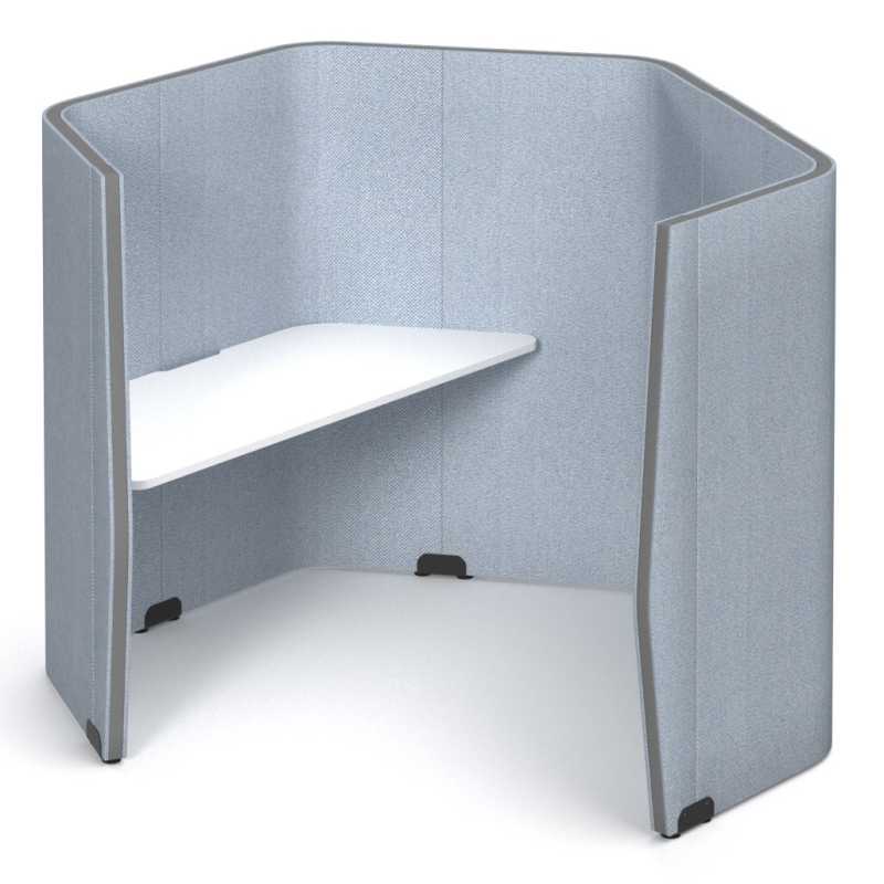 Priva Angles Hexagonal Private Workstations