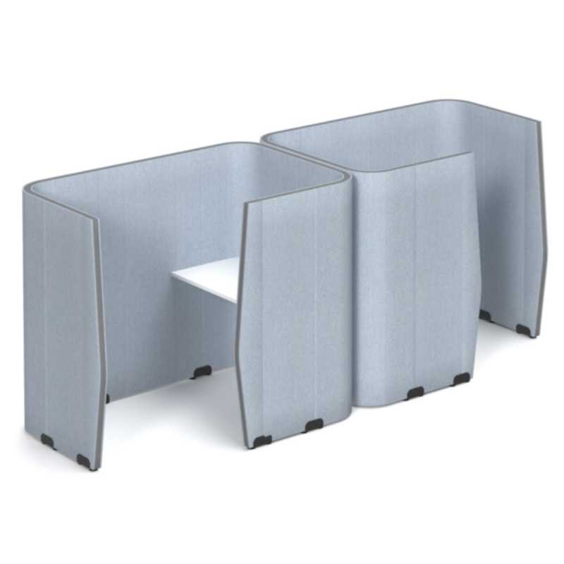 Priva Rectangular Workstation Pod