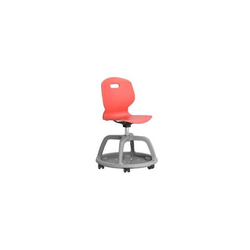 College Chair with Round Under Storage