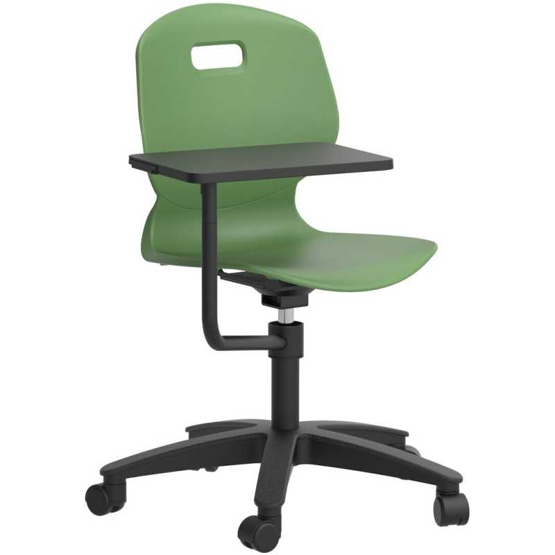 Writing Tablet Chair, Spin the writing surface 360 degrees