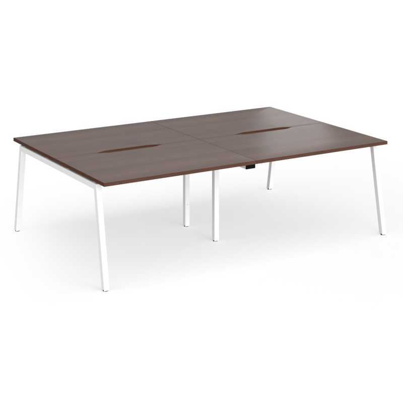 Connex Angled Leg Double Back to Back Desk