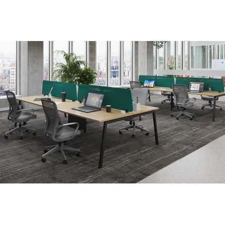 Connex Angled Leg Double Back to Back Desk
