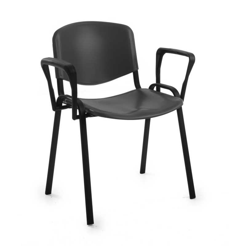 Taurus Plastic Stacking Chair with Arms